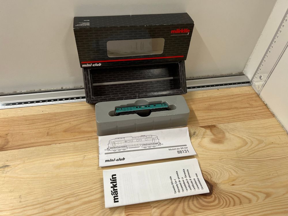Märklin Spur Z - 88131 Schwere Diesellokomotive BR 234 DB AG (Gebraucht ...