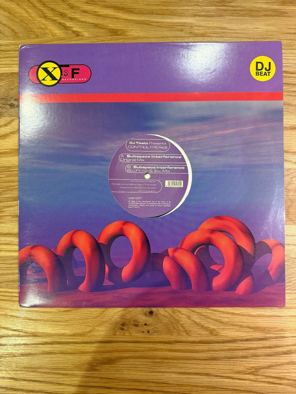 DJ Tiesto Presents Control Freaks – Subspace Interference (Gebraucht ...