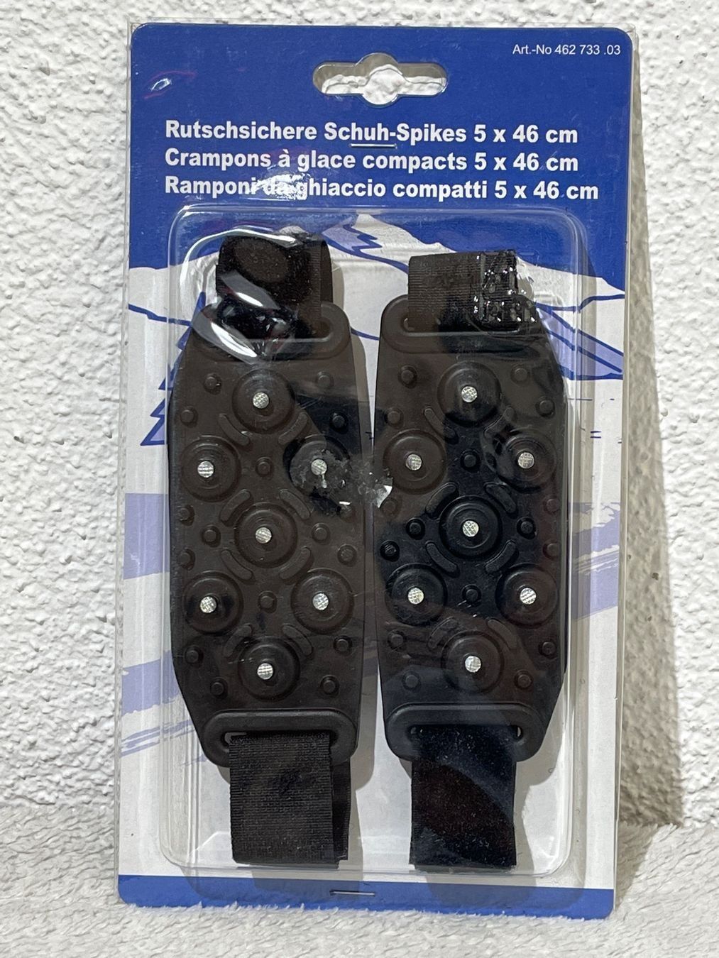 Rutschsichere Schuh-Spikes 5 x 46 cm - Antirutsch Stollen (Neu und ...