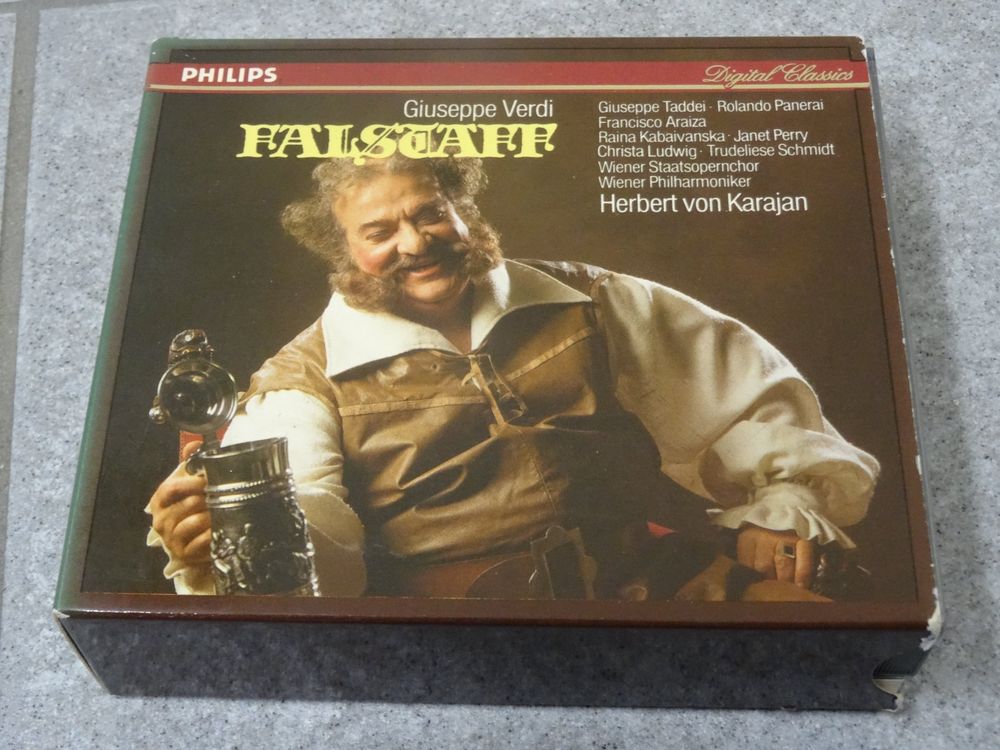 Giuseppe Verdi - Falstaff Herbert von Karajan CD | Kaufen auf Ricardo