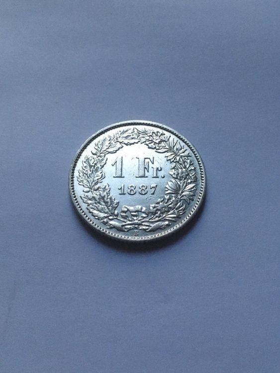 1887 1 Franken in Top Erhaltung *RAR* | Kaufen auf Ricardo