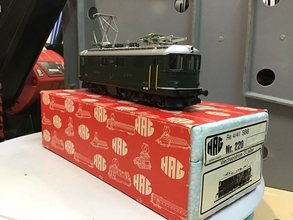 HAG Re 4/41 SBB Wechselstrom, Nr. 220 (Gebraucht) in Walterswil SO für CHF 95 – mit Lieferung ...