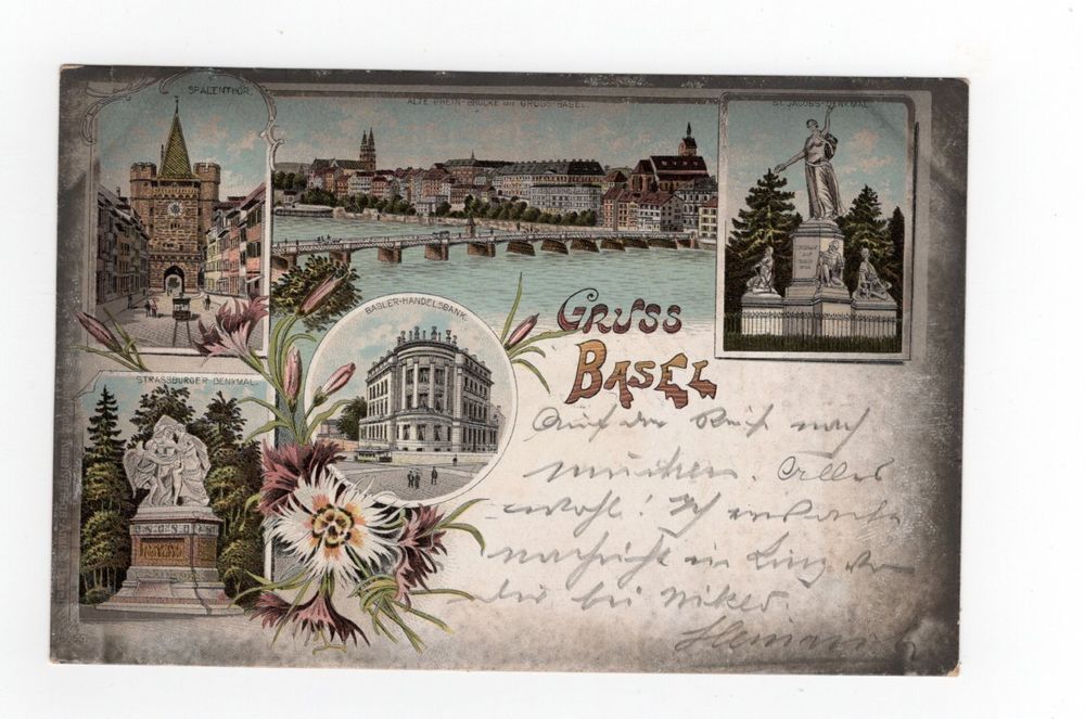 Basel Litho 1900 | Kaufen auf Ricardo
