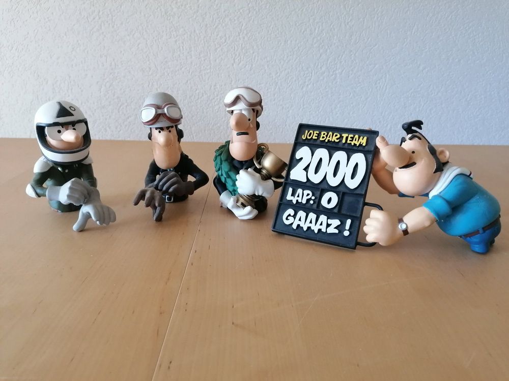 Lot de figurines de la BD Joe bar team en résine | Kaufen auf Ricardo