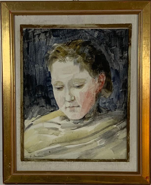 Gustave Jeanneret (1847-1927) Aquarell (Gebraucht) in Root für CHF 160 – mit Lieferung auf ...
