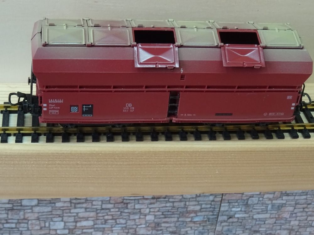 Märklin: Grossgüterwagen mit Klappdeckeldach 4 Achsen H0,AC (Neu ...