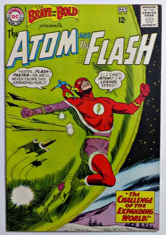 BRAVE AND THE BOLD #53 THE ATOM & THE FLASH DC COMICS 1964 | Kaufen auf ...