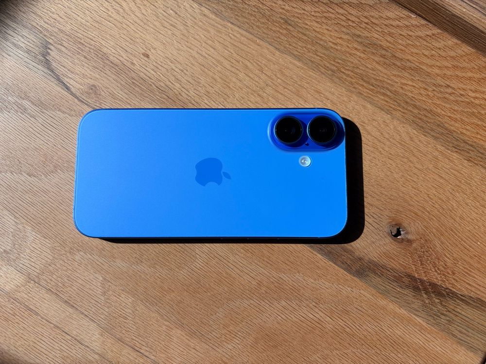 Iphone 16 blau 128GB, wie neu, inkl. Garantie bis 11.09.2027 (Gebraucht ...