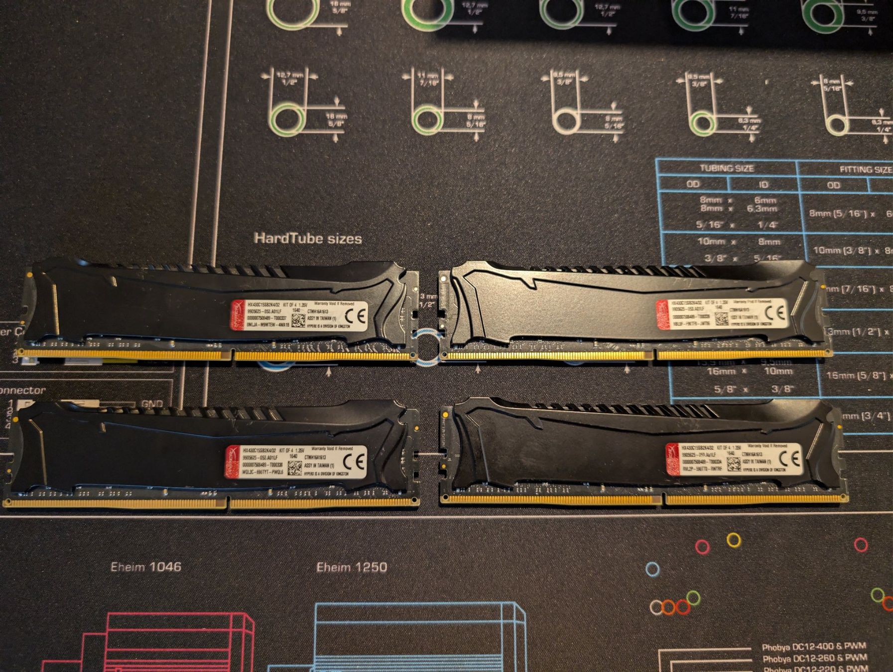 HyperX Savage Memory Black - 32GB Kit*(4x8GB) - DDR4 RAM (Gebraucht) in ...