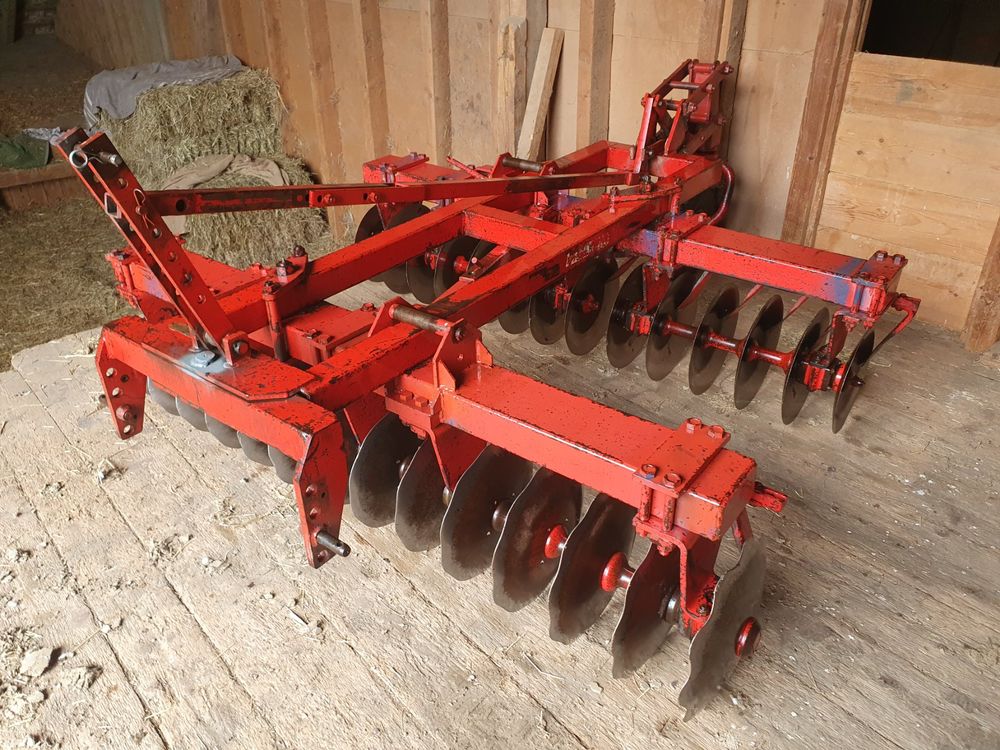 Scheibenegge 2,3 m mit Stützrad | Kaufen auf Ricardo