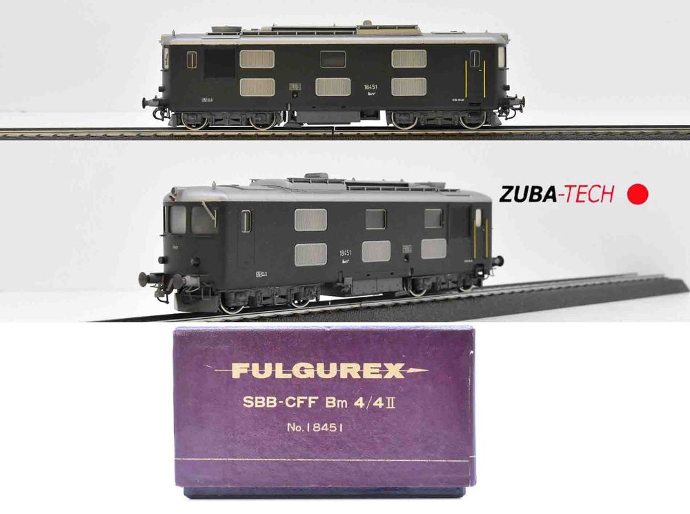 Fulgurex Diesellok Bm 4/4 II SBB H0 GS Messing Analog OVP (Gebraucht ...