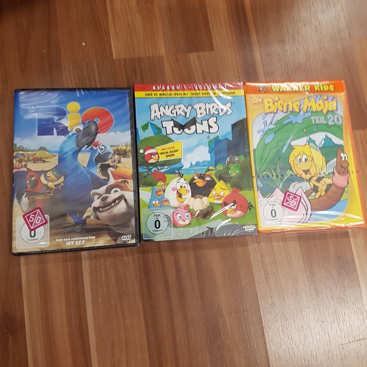 Dvd Rio/ Angry Birds oder Biene Maya B6 | Kaufen auf Ricardo