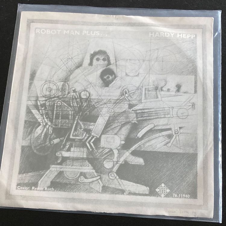 Hardy Hepp - Mensch Meier / Robot Man Plus... 7" (Gebraucht) in Bern ...