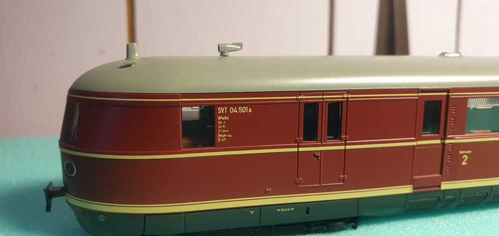 TRIX:DC: DB TRIEBZUG SVT 04.501 A ROT DIGITAL METALL (Gebraucht) in ...