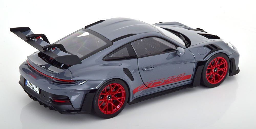 Porsche 911 GT3 RS 2022 Arctic grey & Pyro red / 1:18 (Neu und ...