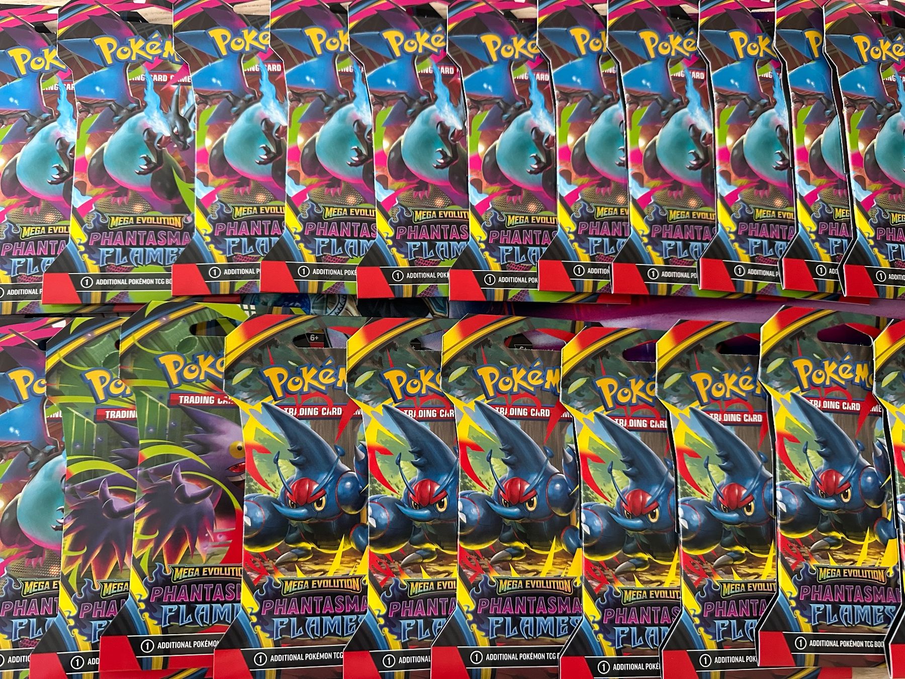 🇬🇧 24x Pokémon Booster Packs – Phantasmal Flame (ENGLISH ) (Neu und ...