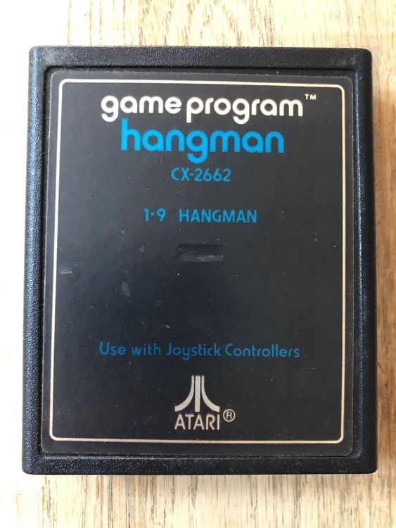 Hangman für Atari 2600 (Gebraucht) in Kestenholz für CHF 14 – mit ...