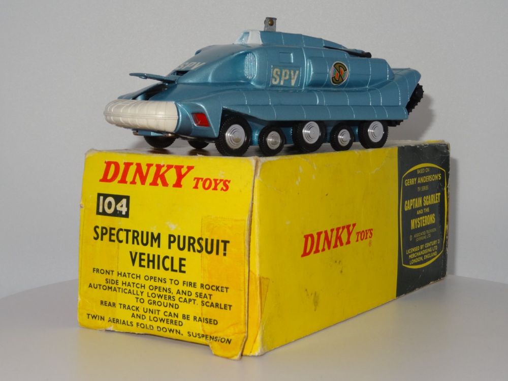 Dinky Toys 104, Spectrum Pursuit Vehicle, SPV, Ca. Scarlet | Kaufen auf ...