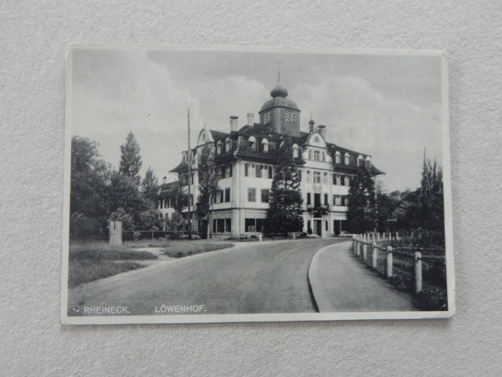 Karte Rheineck SG Löwenhof Werbung 1935 | Kaufen auf Ricardo