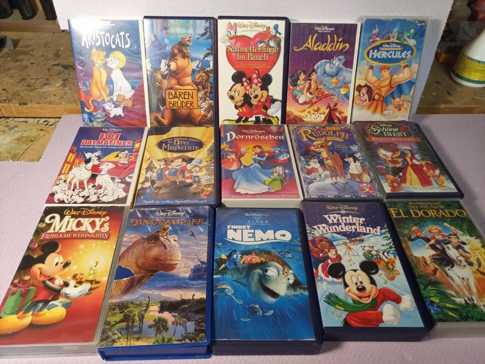58 VHS VIDEOFILME (Gebraucht) in basel für CHF 51.5 – mit Lieferung auf ...