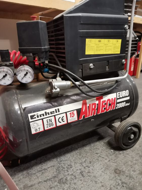 Einhell Air Tech Kompressor bis 8 Bar Luftkompressor | Kaufen auf Ricardo