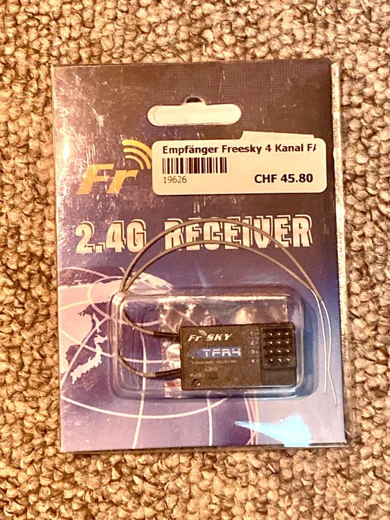 FrSky TFR4 2.4 GHz 4CH compatible Futaba FASST | Kaufen auf Ricardo