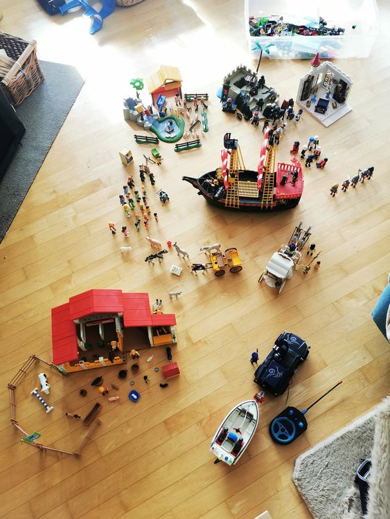 Playmobile - Piraten, Ritter, Bauernhof, Polizei auto, usw.. (Gebraucht ...