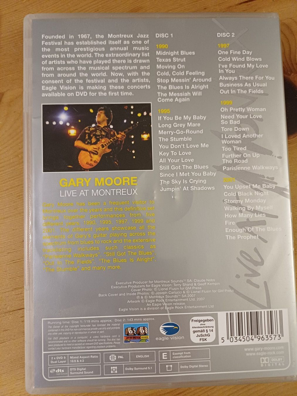Gary Moore - Live at Montreux/The Definitive Montreux Collec (Gebraucht ...