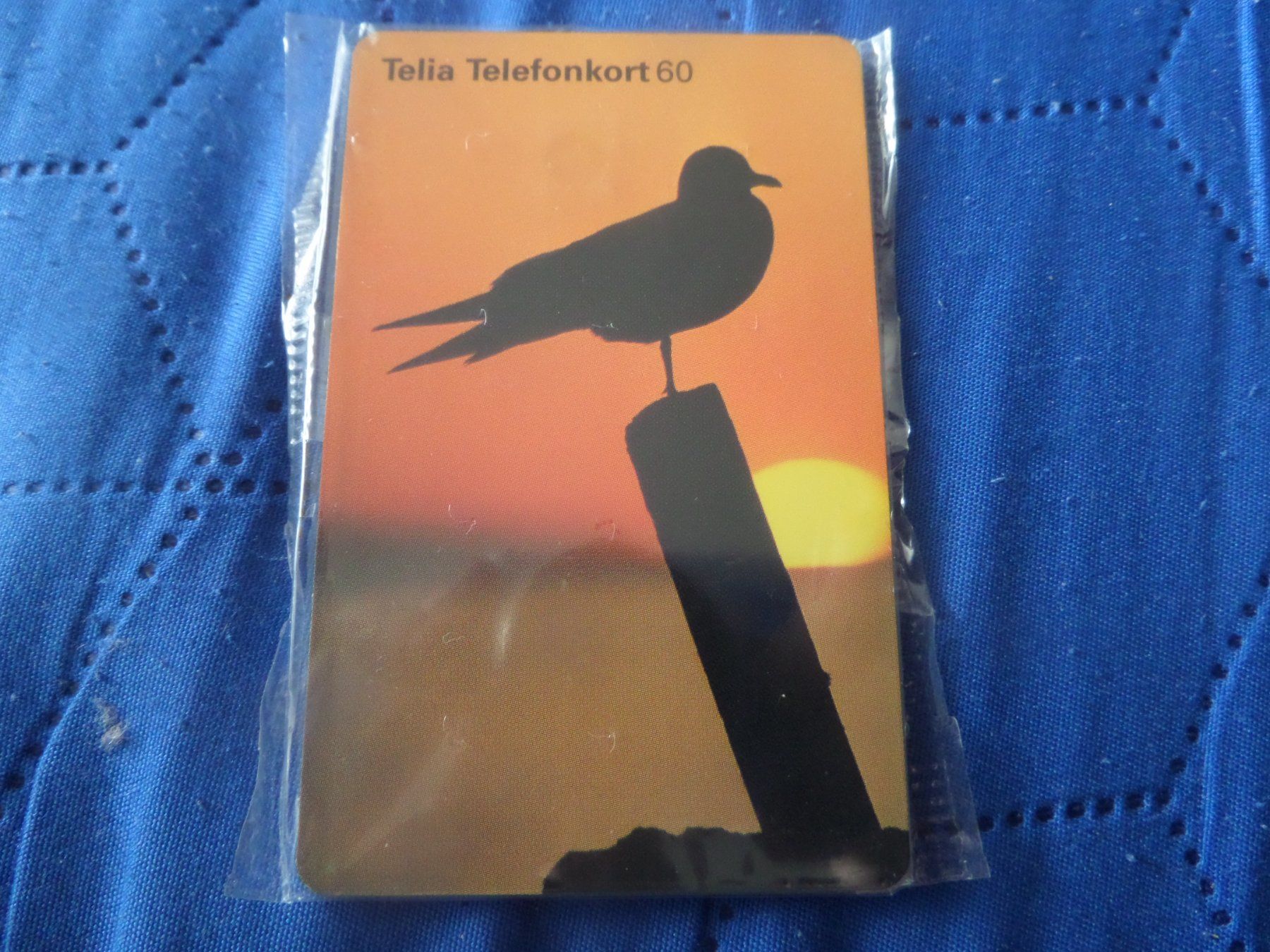 Telia Telefonkarte 60 - Seltene Sammlerkarte im Original (Neu und ...