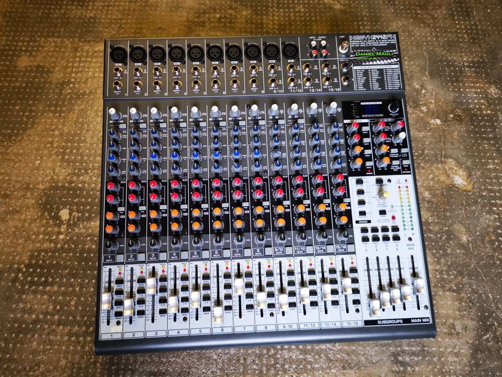Behringer XENYX 2442 FX (Gebraucht) in Brenzikofen für CHF 201 – mit ...
