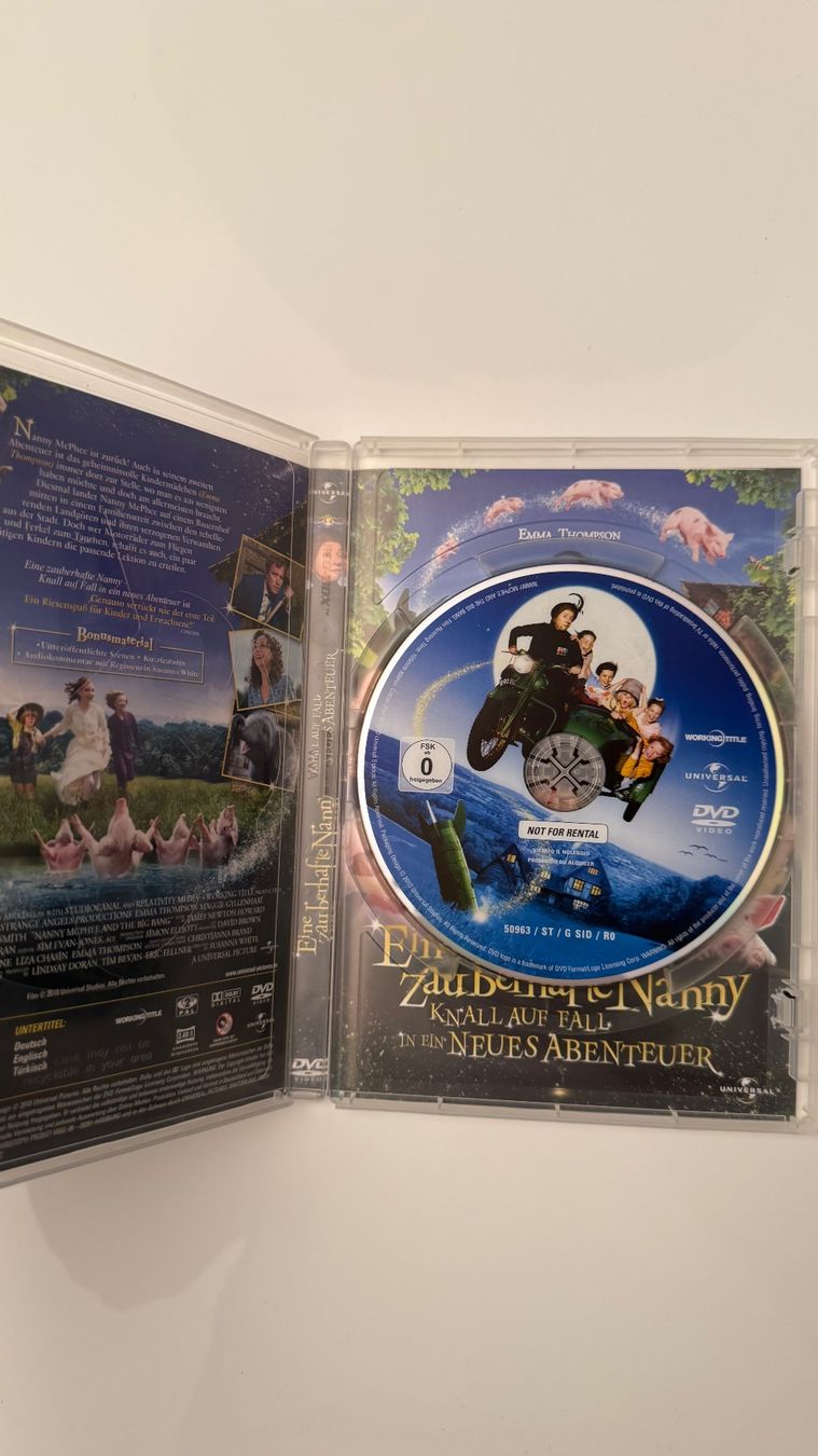 Eine zauberhafte Nanny DVD – Familienfilm – Fantasy (Gebraucht) in ...