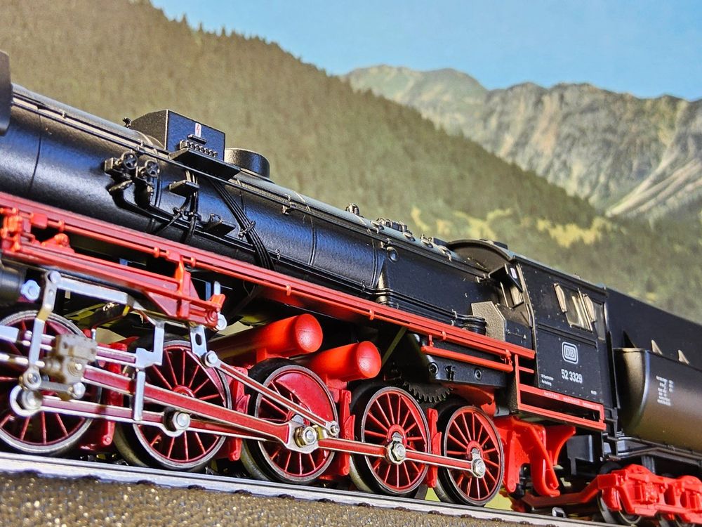 Märklin 3715 _ Dampflokomotive BR 52 Wannentender - digital (Gebraucht ...