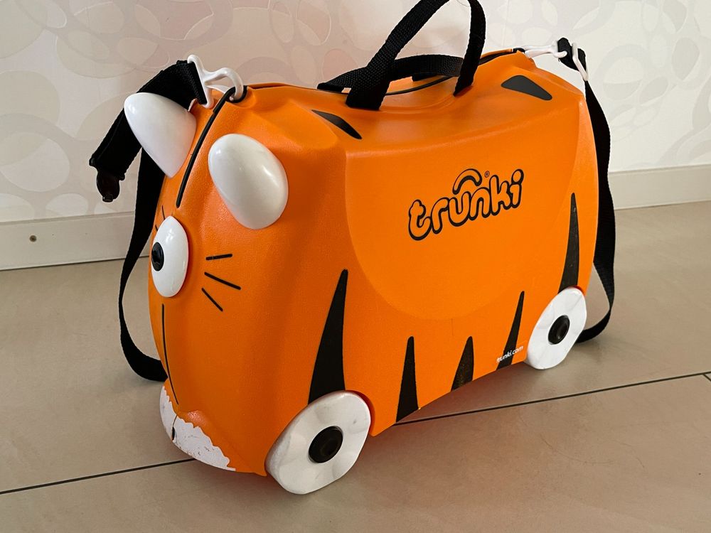 Kinder Reisekoffer trunki (orange) (Gebraucht) in Wettswil für CHF 29 ...