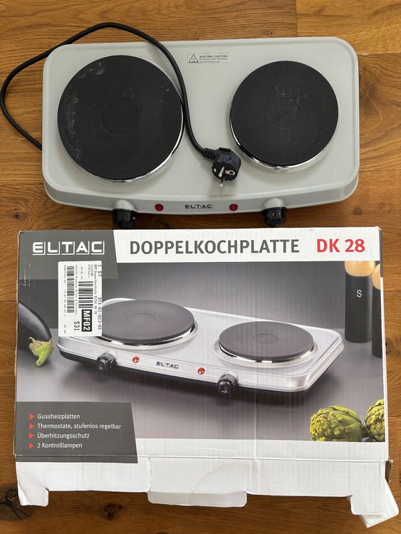Eltac Doppelkochplatte DK 28 (Gebraucht) in Kaltbrunn für CHF 11 – mit Lieferung auf Ricardo kaufen