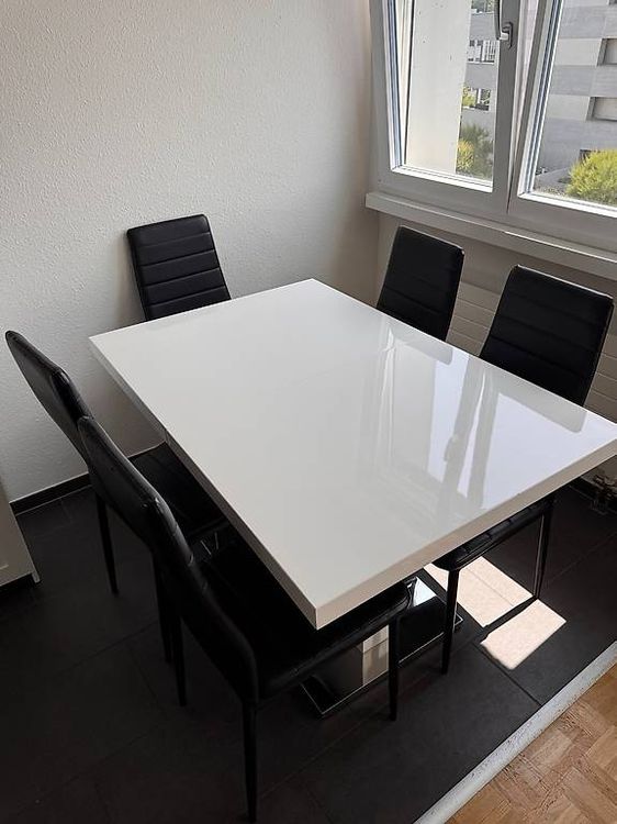 Weisser Tisch Ausziehbar