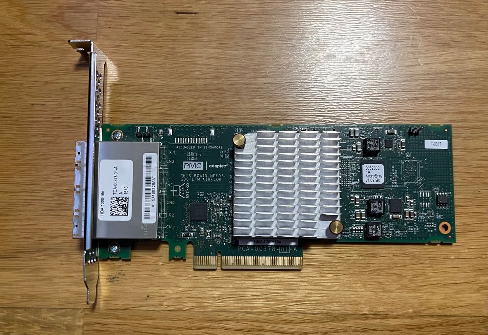 Adaptec 1000-16E: PCI-Ex8 HBA-Kontroller 4 Port SAS3 (Gebraucht) in ...