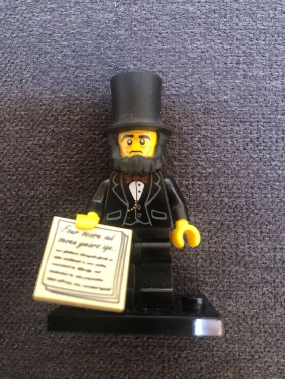 Lego figurine série 16 Abraham Lincoln Minifigur | Kaufen auf Ricardo