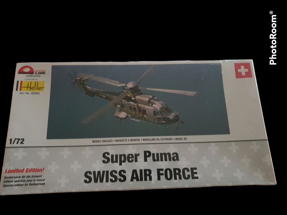 Super Puma Swiss Air Force 1/72 (Neu (gemäss Beschreibung)) in Kaisten ...
