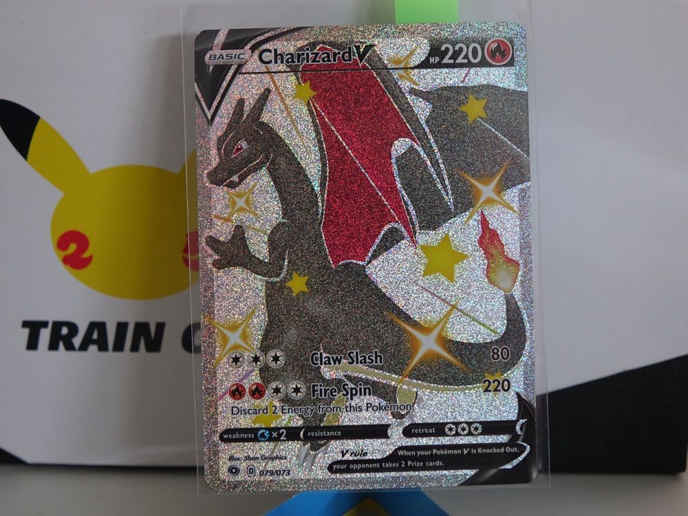 Shiny Charizard V 079/073 Champions Path EN (Neu (gemäss Beschreibung ...
