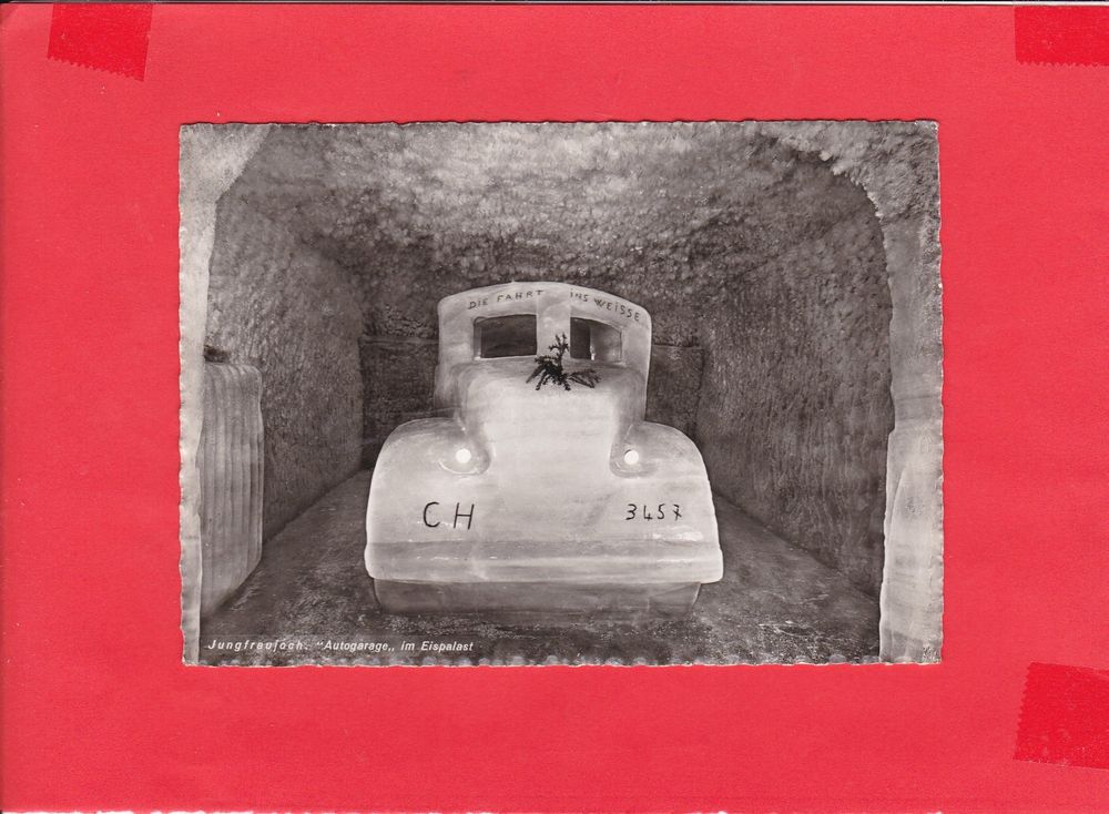 Jungfraujoch-"Autogarage" im Eispalast (Gebraucht) in St. Peterzell für CHF 2 – mit Lieferung ...