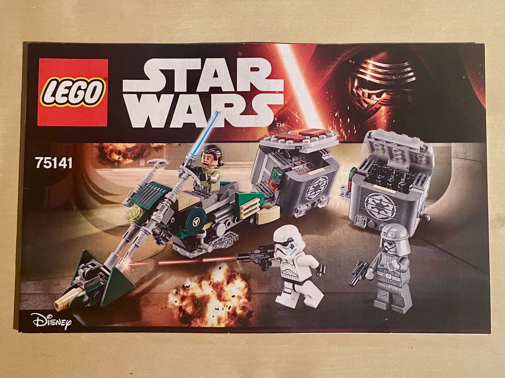 LEGO Star Wars Battle Kanan's Speeder Bike (75141), complete | Kaufen ...