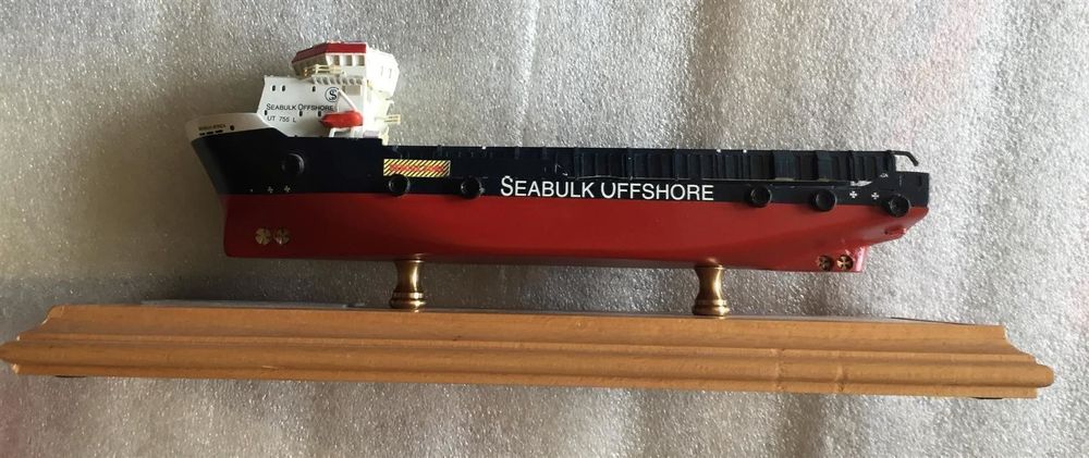 PSV Seabulk Offshore Africa Oil Tanker Model Ship 1:1000 (Defekt) in ...