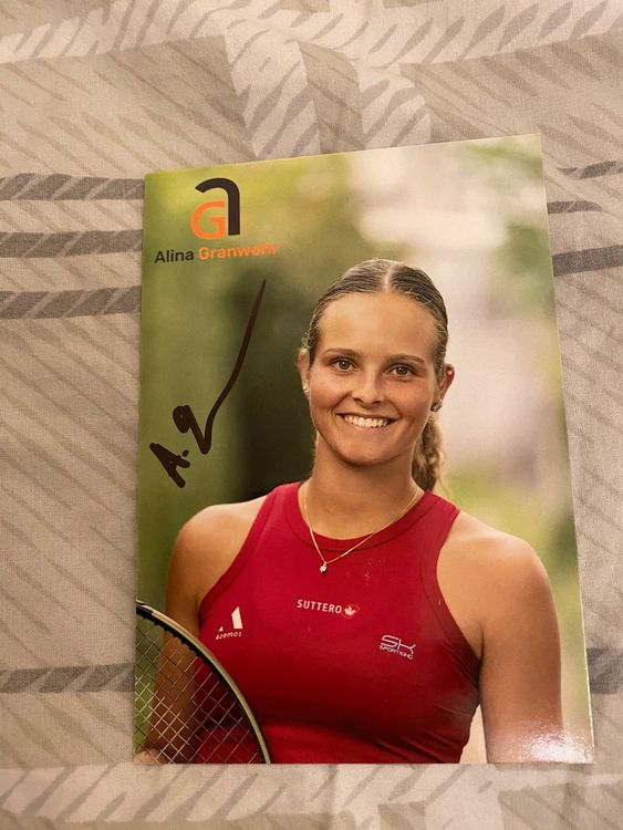 Autogrammkarte Alina Granwehr (Gebraucht) in Rüschlikon für CHF 5 – mit ...
