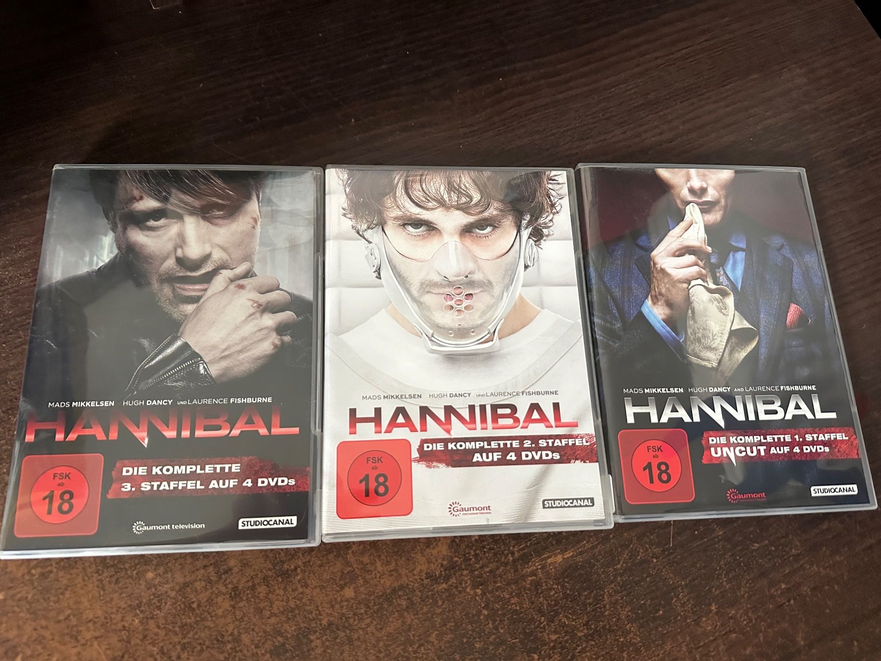 🍿 📀 Hannibal Staffel 1-3 (Gebraucht) in Rudolfstetten für CHF 25 – mit Lieferung auf Ricardo kaufen