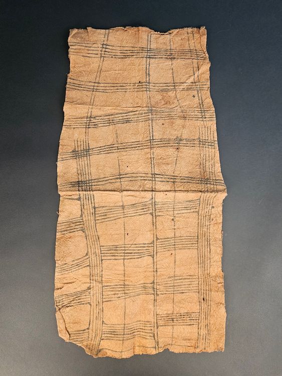 Rindenbastmalerei, "pongo", Mbuti-Pygmäen, Afrika Kunst (Gebraucht) in ...