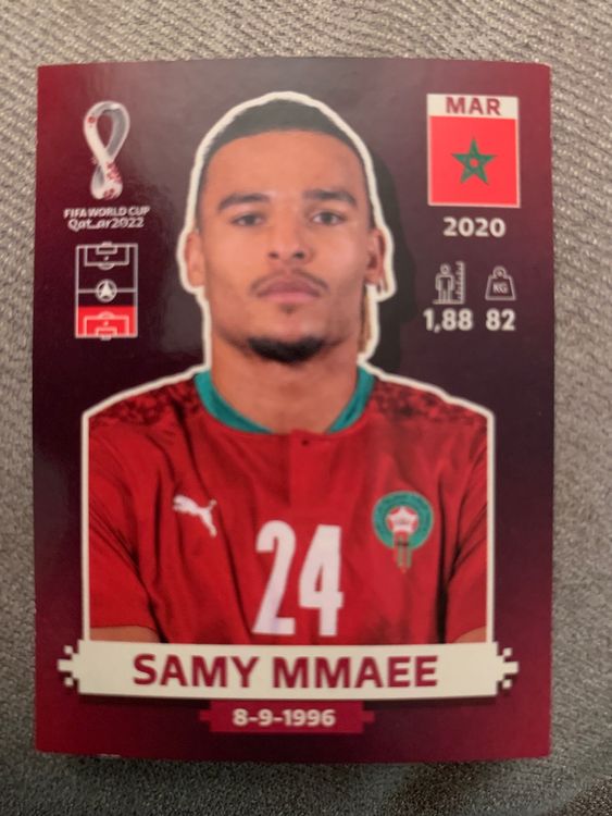 Panini WM 2022 Einzelbild MAR 8 (Neu und originalverpackt) in Belp für ...