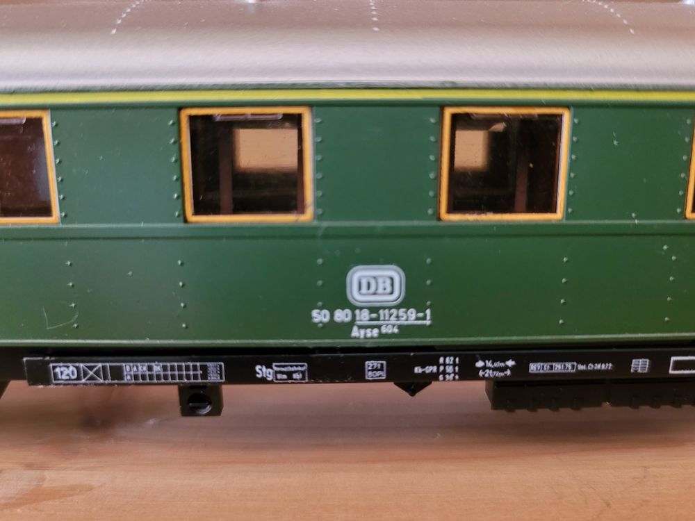 Märklin H0 4145 - Eilzugwagen (Ayse 604) DB 1. Klasse OVP (Gebraucht ...