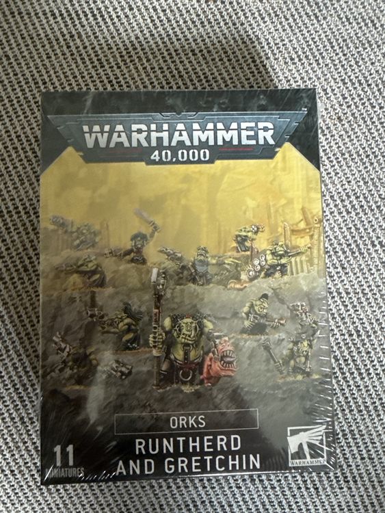 Warhammer 40k: Orks - Runtherd and Gretchin (Neu und originalverpackt ...