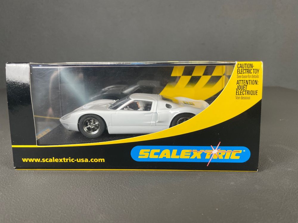 Scalextric C2472T Ford GT40 Plain White (Neu (gemäss Beschreibung)) in ...