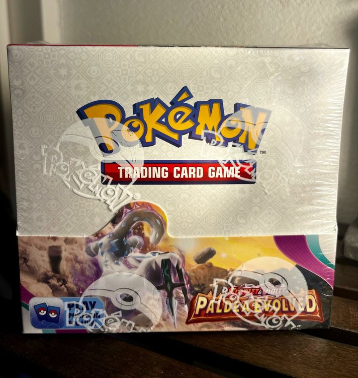 Pokemon Paldea Evolved Booster Display (OVP) (Neu und originalverpackt ...